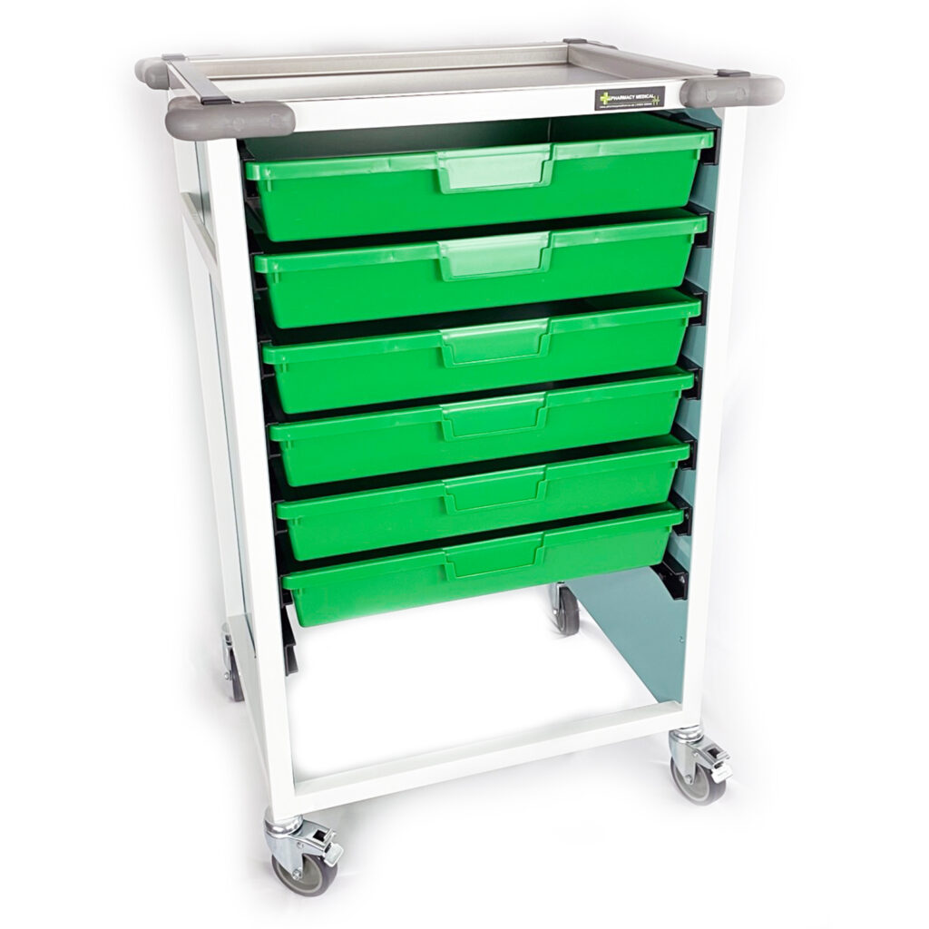 Single Column CareKart Trolleys | CareKart Medical Care Trolleys