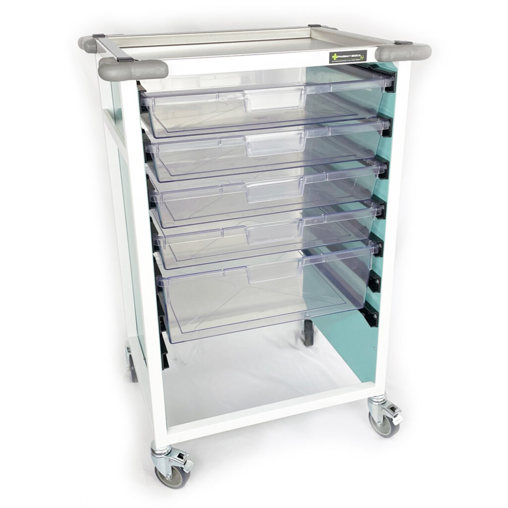 Single Column CareKart Trolleys | CareKart Medical Care Trolleys