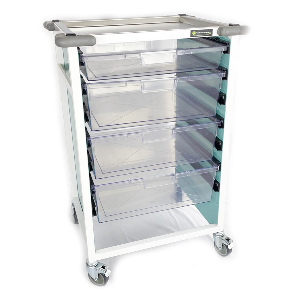 Single Column CareKart Trolleys | CareKart Medical Care Trolleys