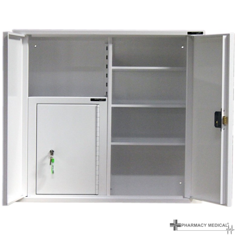 CMED403 Medicine cabinet with internal Controlled Drugs Cabinet