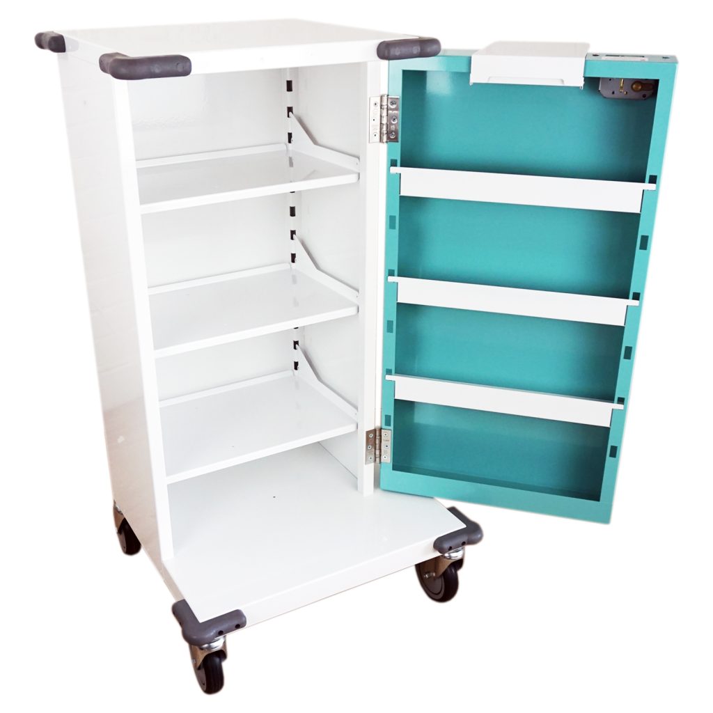 PM150 Medicine Drugs Trolley | Small 6 Hoop MDS Drugs Trolley
