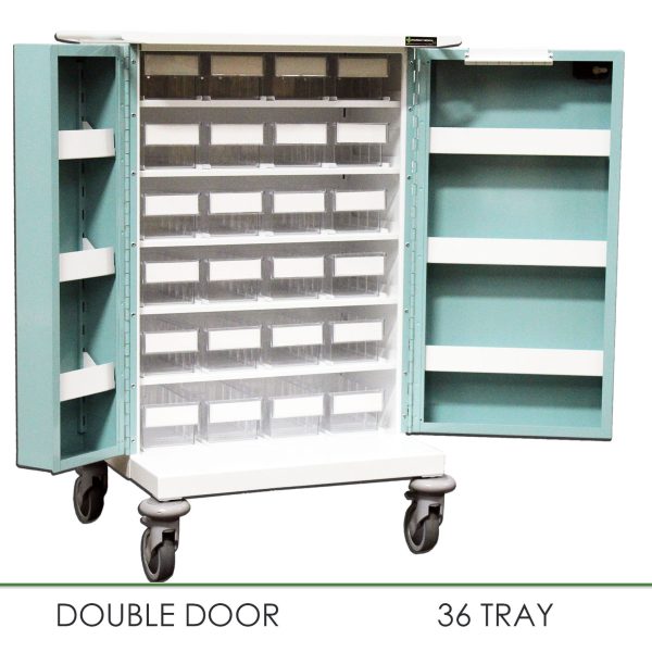 PM460 Nomad® Cassette Trolley | 56 Casette Nomad Drugs Trolley