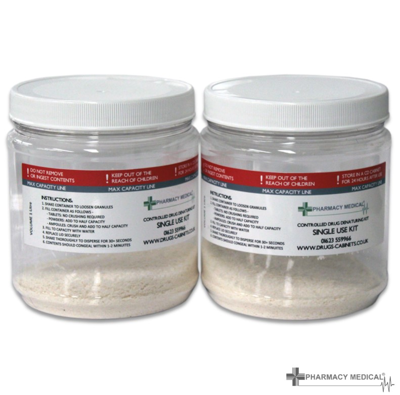 Drug Denaturing Kits | 1 Litre Drug Denaturing Kits from Pharmacy Medical