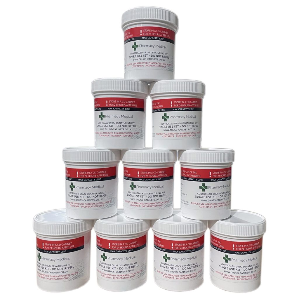 Drug Denaturing Kits | 250ml Drug Denaturing Kits from Pharmacy Medical