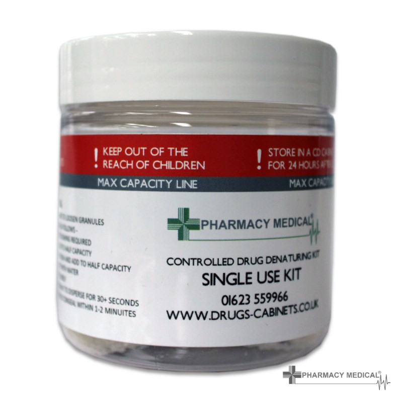 Drug Denaturing Kits | 250ml Drug Denaturing Kits from Pharmacy Medical