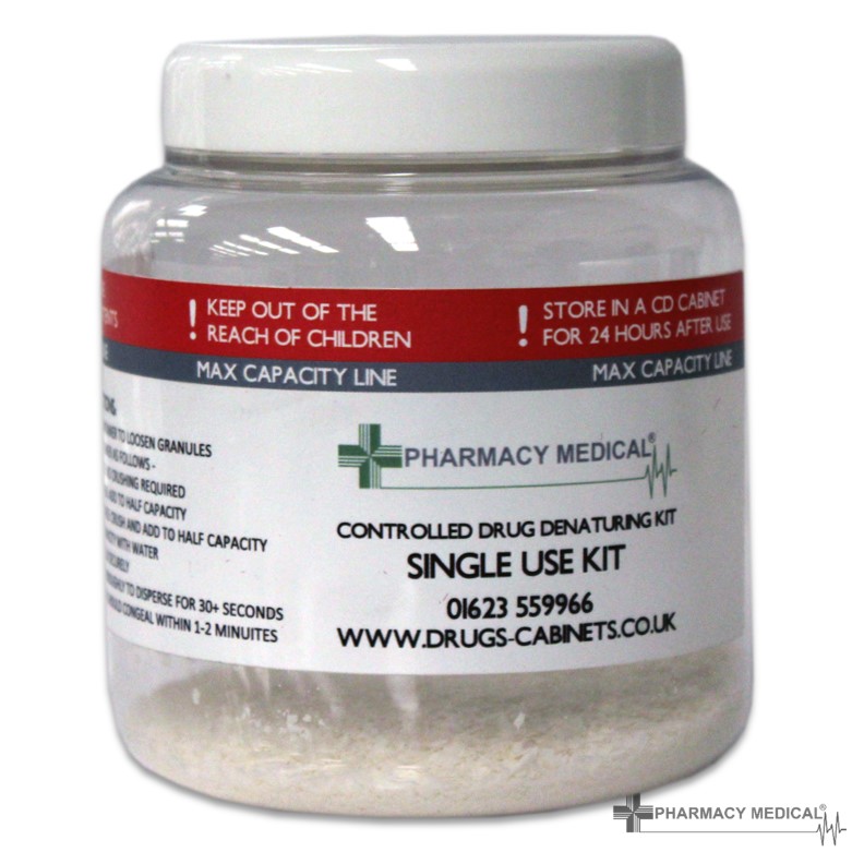 Drug Denaturing Kits | 500ml Drug Denaturing Kits from Pharmacy Medical