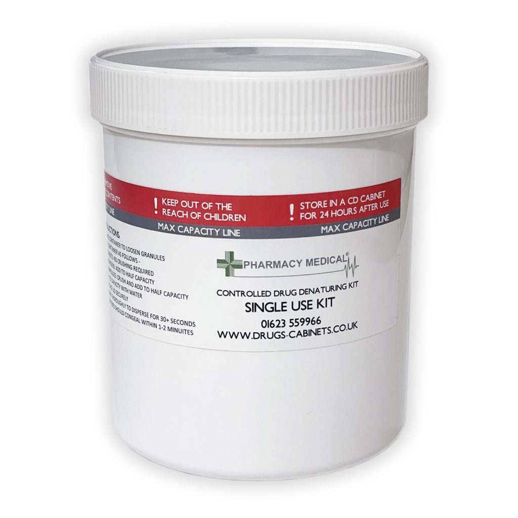 Drug Denaturing Kits | 1 Litre Drug Denaturing Kits from Pharmacy Medical
