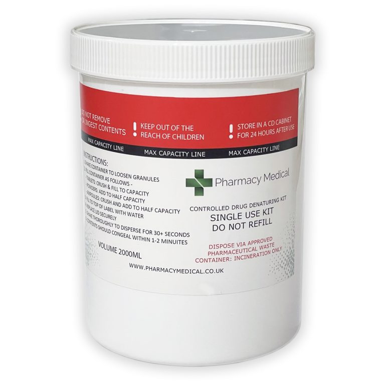 Drug Denaturing Kits | Pharmacy Medical