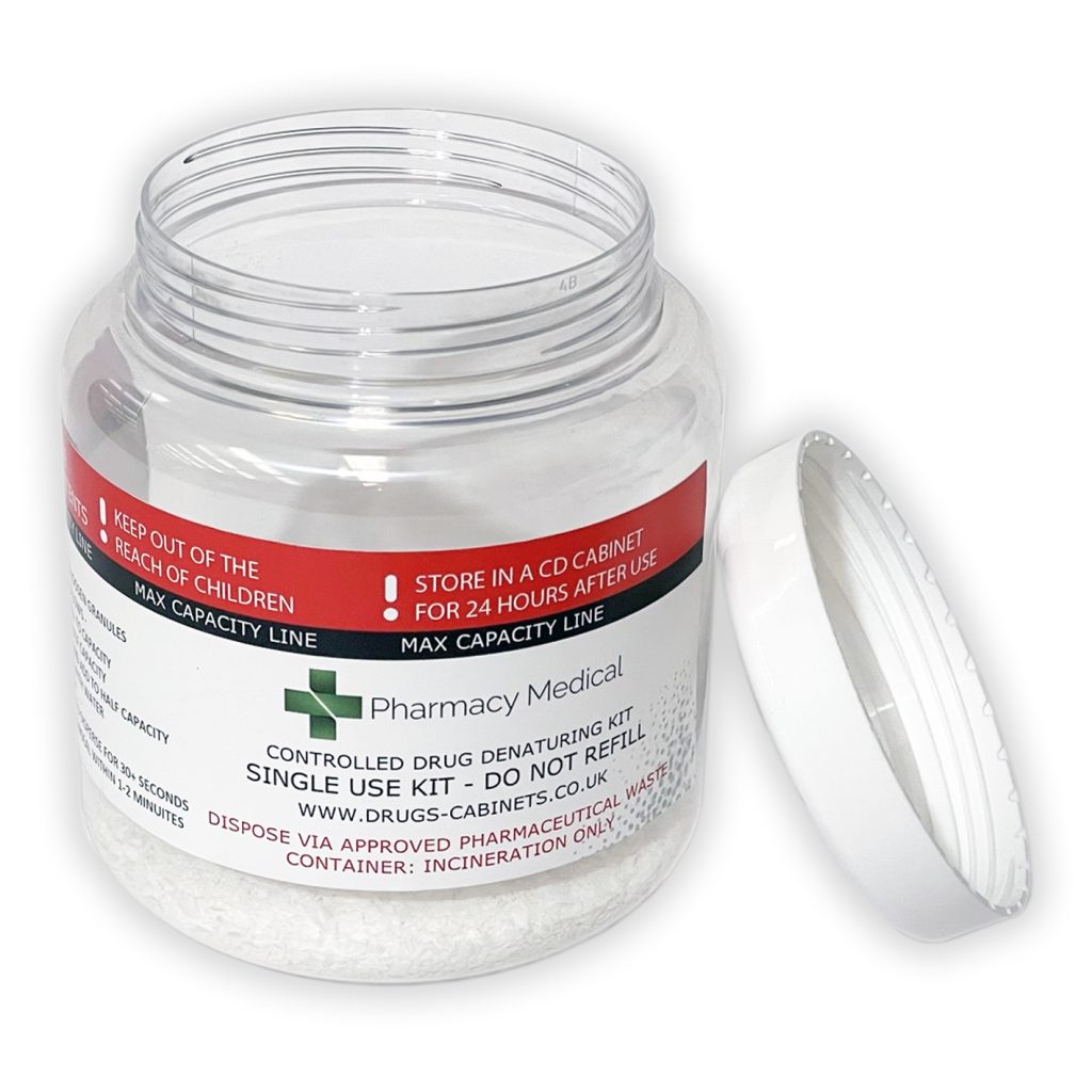 Drug Denaturing Kits | 500ml Drug Denaturing Kits from Pharmacy Medical