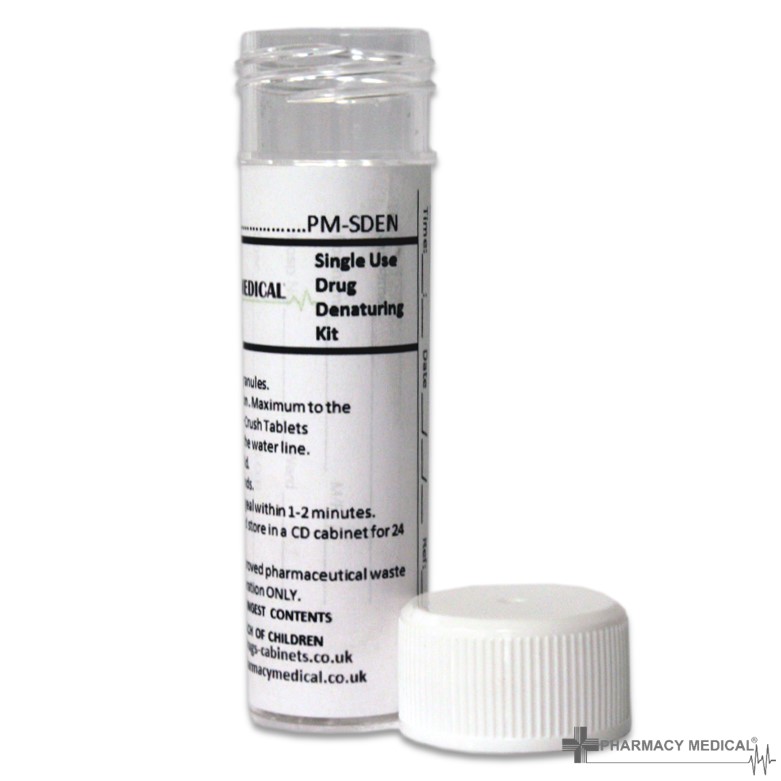 Drug Denaturing Kits | 60ml Single Ampule Drug Denaturing Kits
