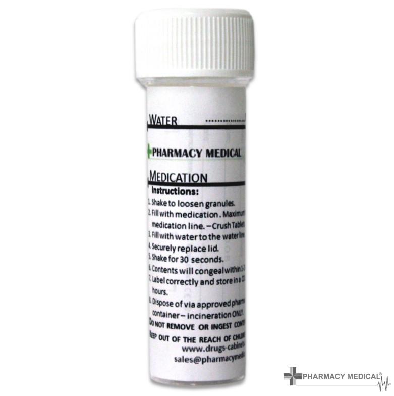 Drug Denaturing Kits | 60ml Single Ampule Drug Denaturing Kits