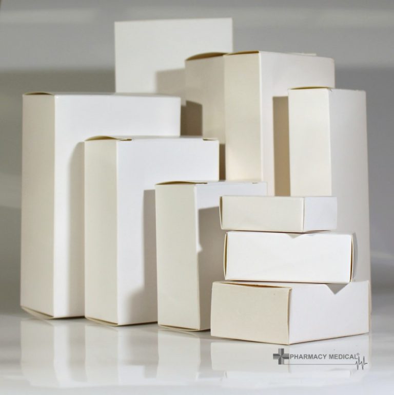 TC11 Tablet Cartons | White Pharmaceutical Tablet Cartons