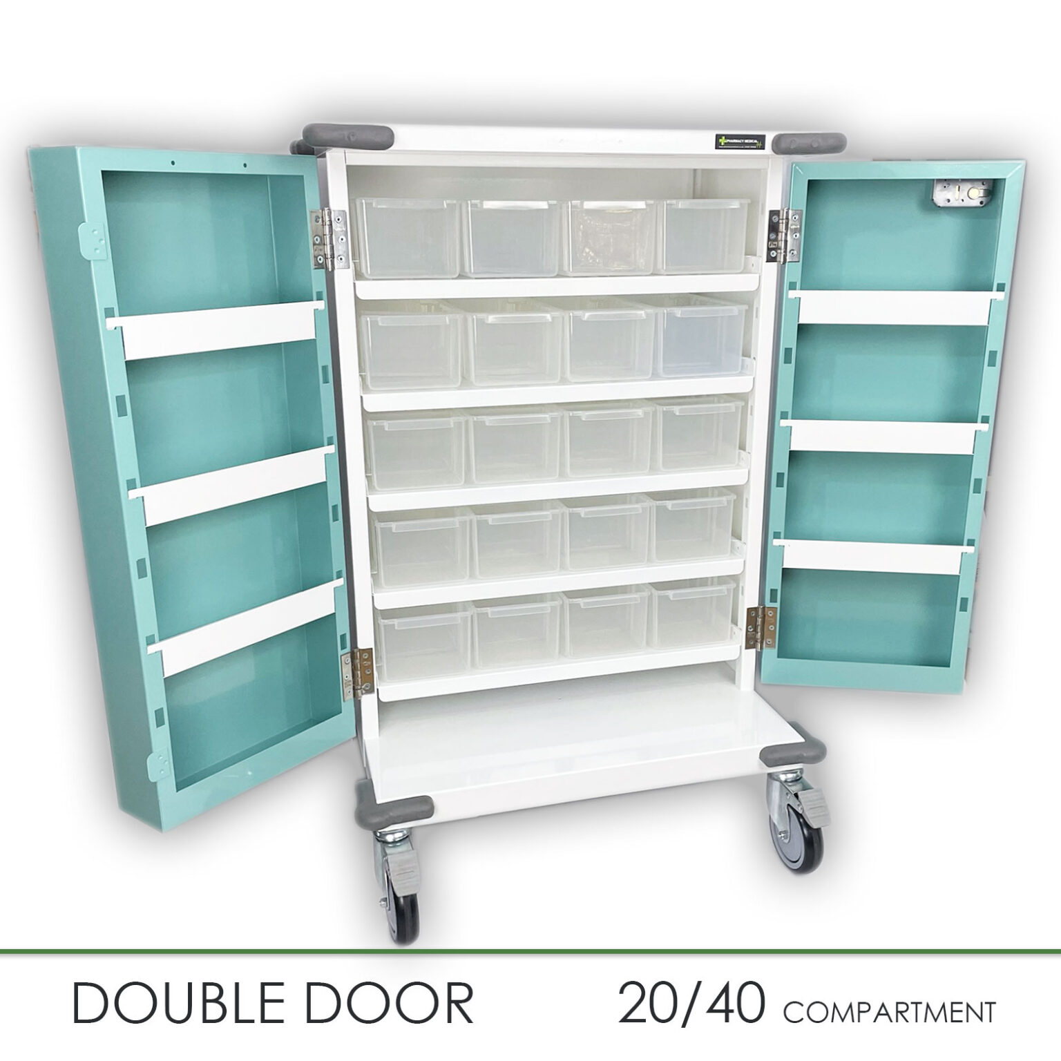 PM740 Original Packaging Drugs Trolley | 20 Tray