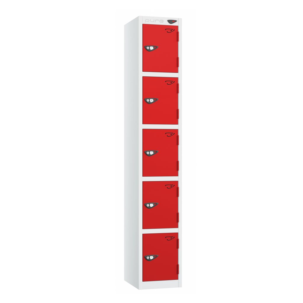 Full Height Five Tier Locker | 5 Door Locker
